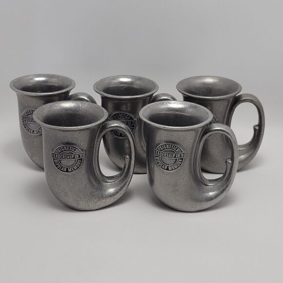 No brand | Dining | Pewter Horn Beer By Signetics Bipolar Memory Stein ...